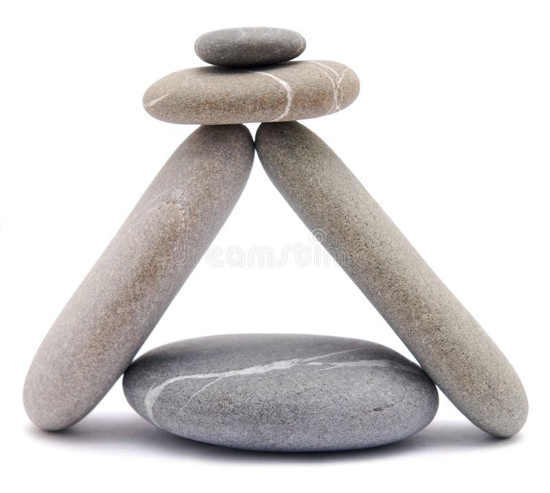 Stone pyramid stock photo. Image of stone, simplicity - 9958344