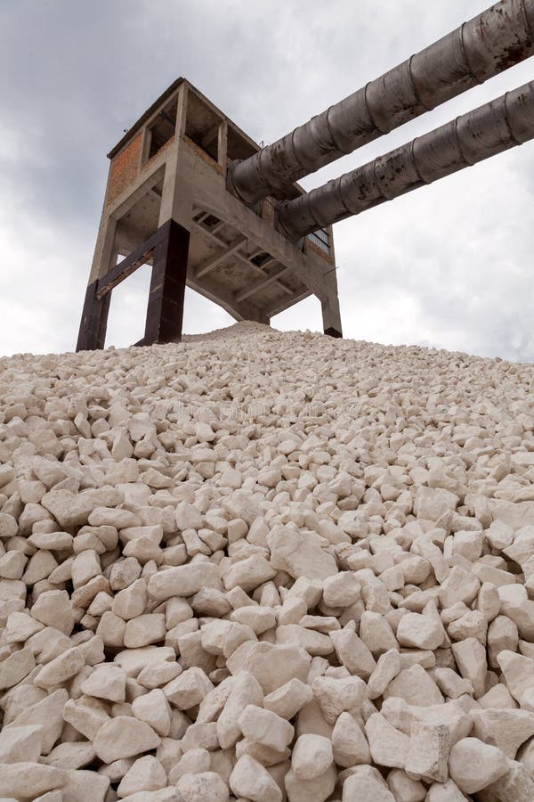 Stone Quarry Construction.Gravel Production. Industrial Background ...