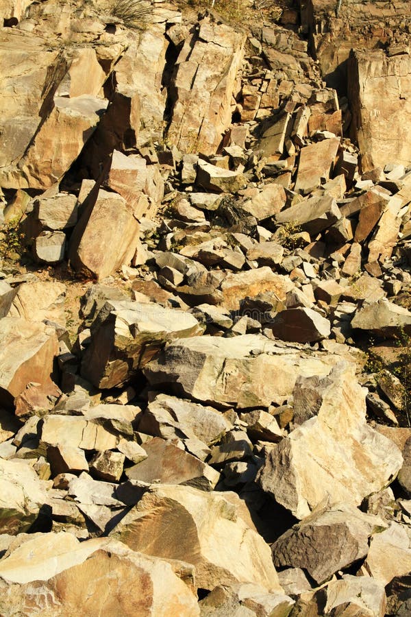 Stone quarry sandstone stock photo. Image of flint, gorge - 16641296