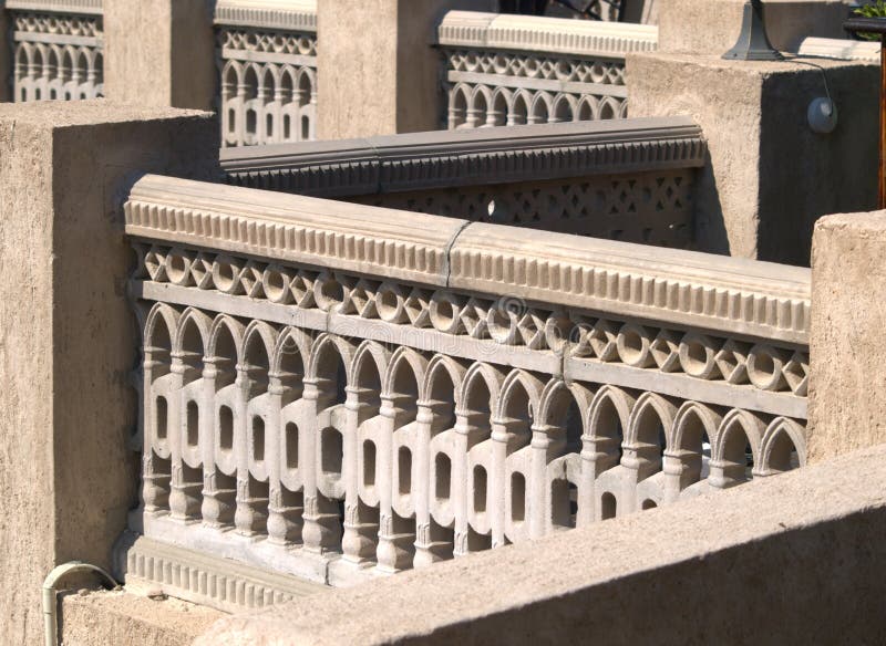 Stone railing stock photo. Image of roof, decoration - 38066942