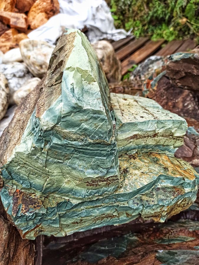 Stone in the rain stock image. Image of rock, stone - 202347985