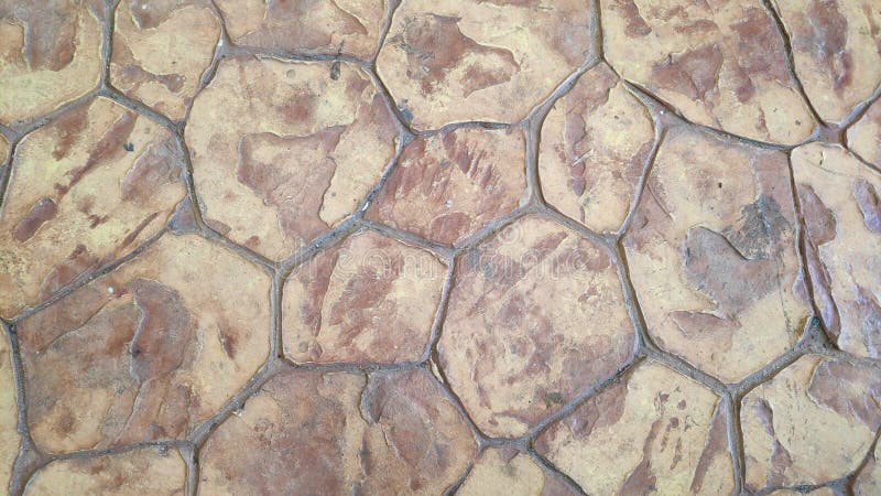Stone Red Tiles Floor Texture. Stock Photo - Image of brick, backdrop ...