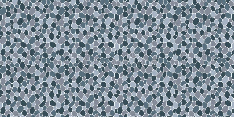 Pebble Seamless Backdrop Vector Illustration. Cute Summer Repeated ...