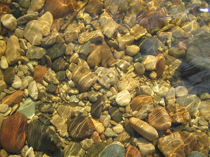 Stone river bed stock image. Image of lighting, floor - 5213485