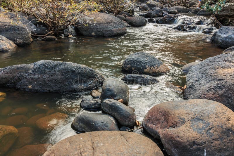 Stone River stock photo. Image of park, khao, asia, nakhon - 91328050
