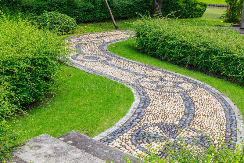 Stone Road Background Stock Photo - Image: 61167412