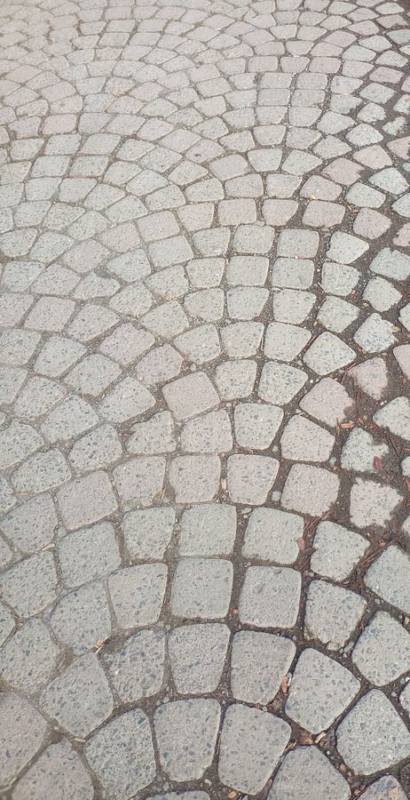 Stone Road, Conblock for Small Road, Small Resident. Stock Image ...