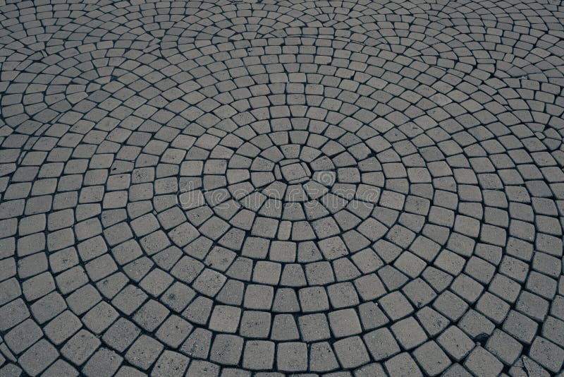 Stone Road Texture. Stone Walk Background. Granite Cobblestoned ...