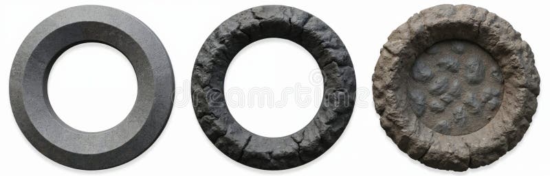 605 White Pebble Stone Frame Border Background Stock Photos - Free ...