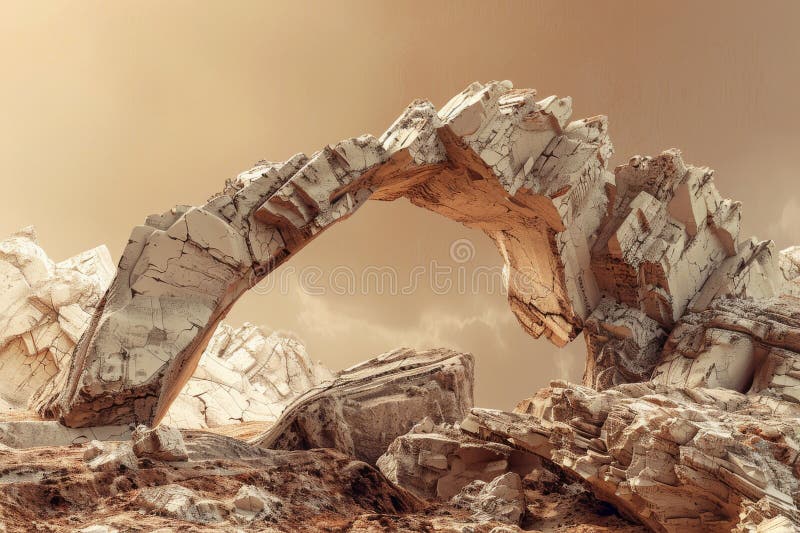 Stone and Rock Shape Background, Minimalist Mockup for Podium Display ...