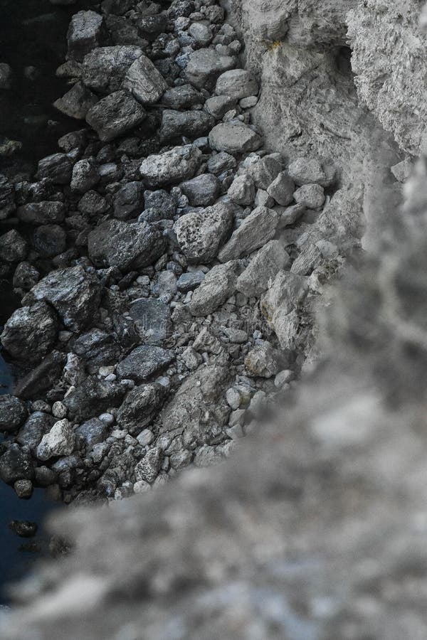 Stone Rock, Stones Collapsed, Stone Rock, Gray Stones and Cliff Stock ...