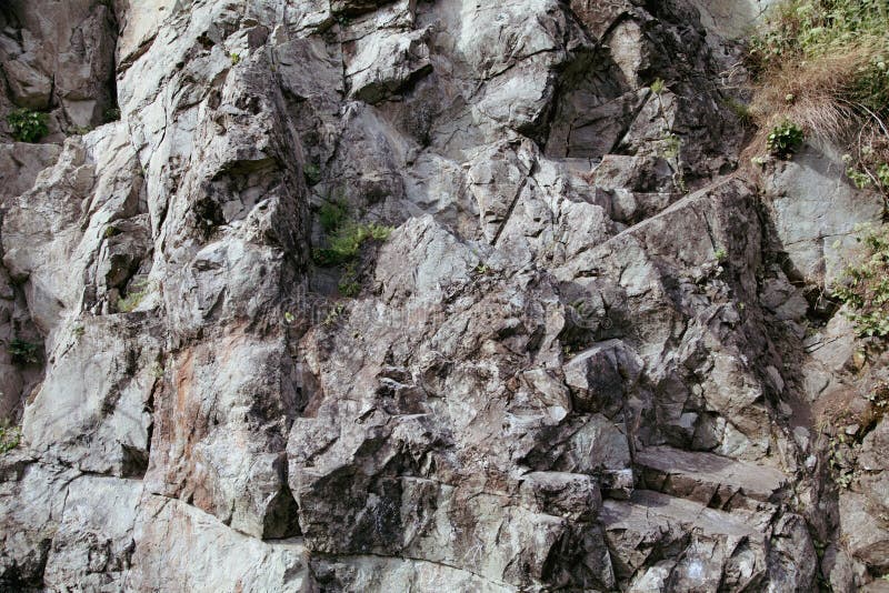 Stone Rocks on the Mountain As Background. Stock Photo - Image of ...