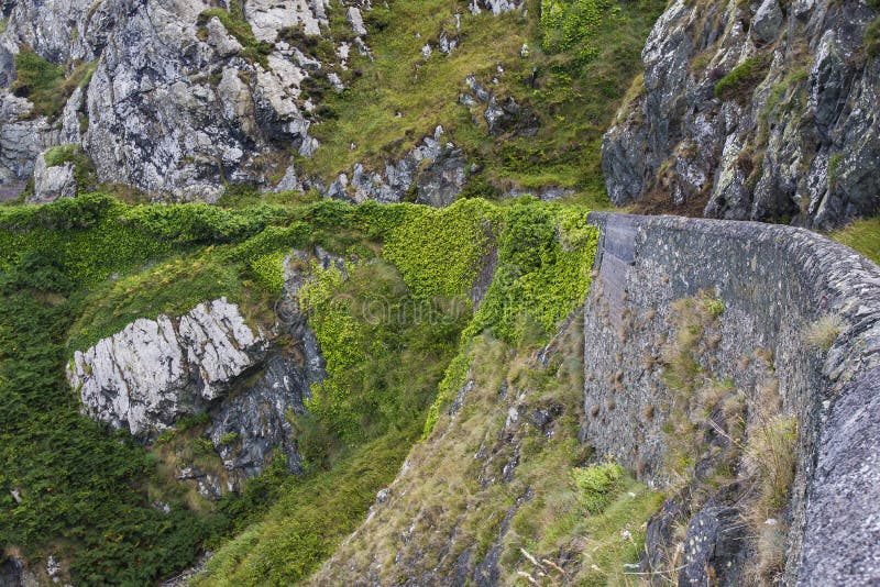 Stone Rocks Mountain Path in Ireland Stock Photo - Image of cairn ...
