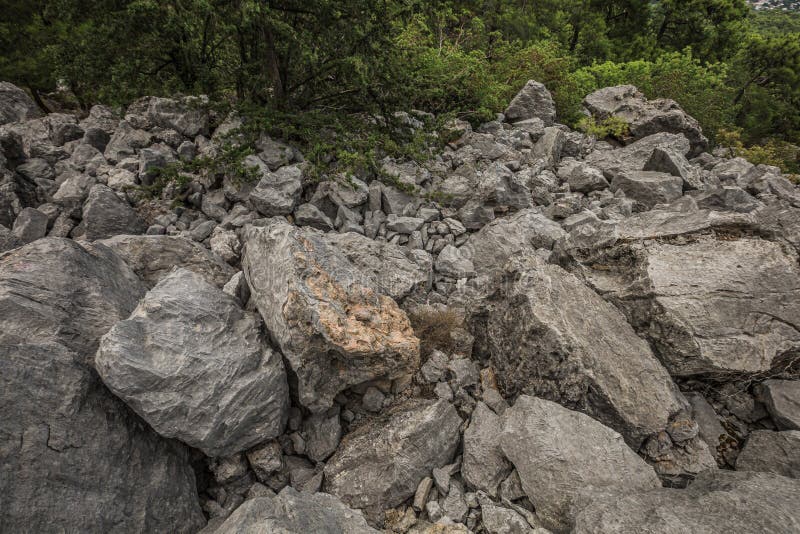 Stone Rocks in the Mountains of Turkey Stock Image - Image of turkey ...