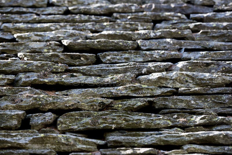 Stone roof detail stock image. Image of roof, construction - 34952443