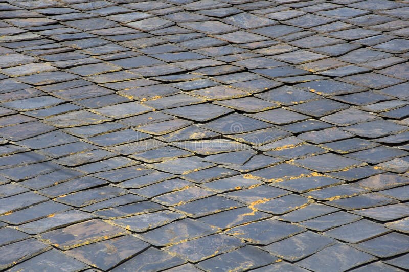 Stone roof texture stock image. Image of shingles, striped - 13238099