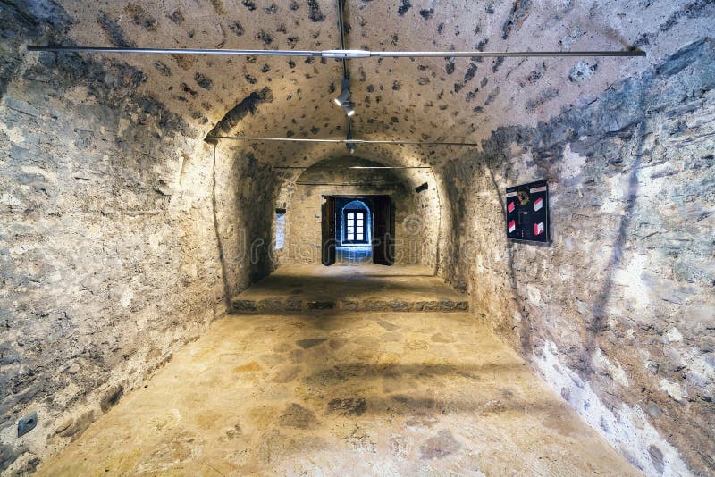 Stone Room with Window in Andromonastiro Monastery Stock Image - Image ...