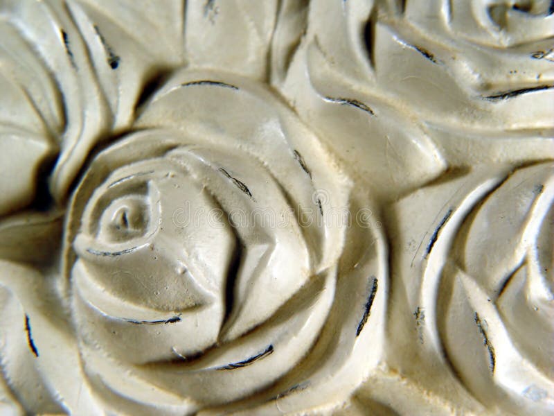 Stone Roses stock image. Image of statue, rock, white, distressed - 47317