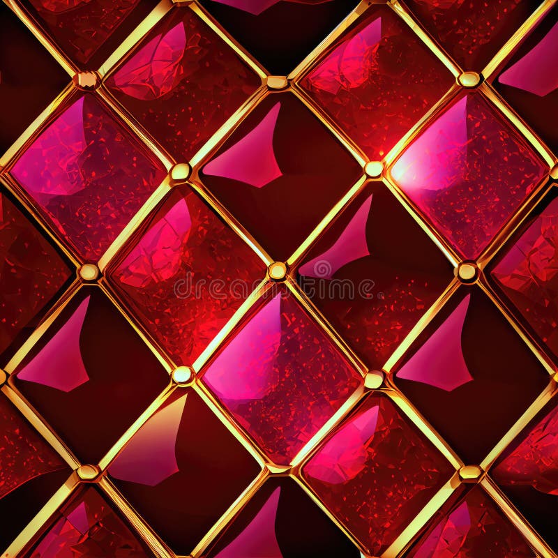 Stone Ruby Background Texture, Ai Generation Stock Illustration ...