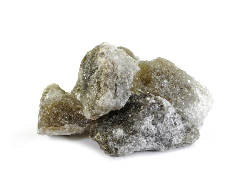 Stone salt isolated stock photo. Image of exotic, nature - 258867172