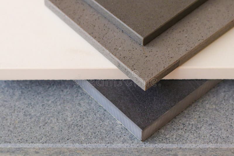 Stone Samples on Light Background Stock Image - Image of floor, counter ...