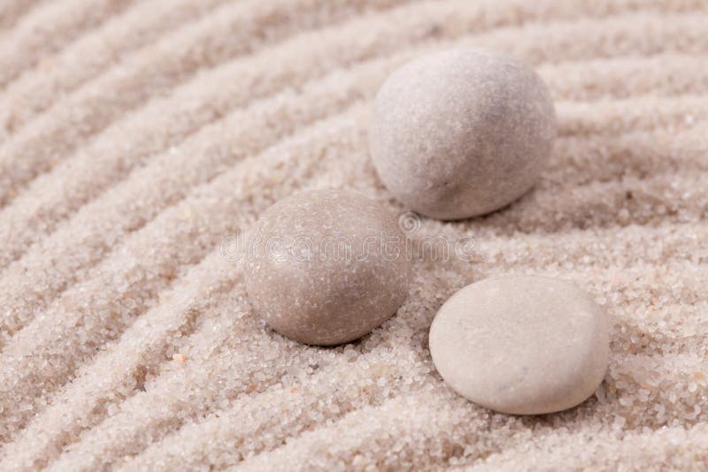 Stone and sand stock photo. Image of garden, spirit, simple - 12826464