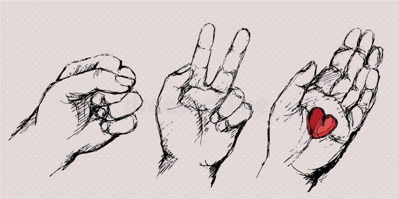 Stone scissors love stock vector. Illustration of love - 36787355