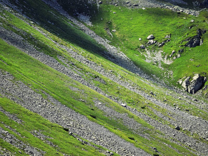 Stone Screes in High Mountains Stock Image - Image of stone, landscape ...