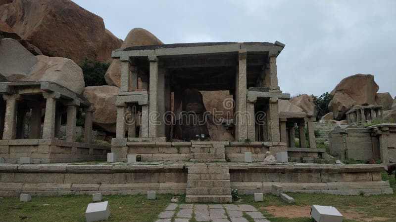 Stone Sculpture Design and Architecture in India Stock Photo - Image of ...
