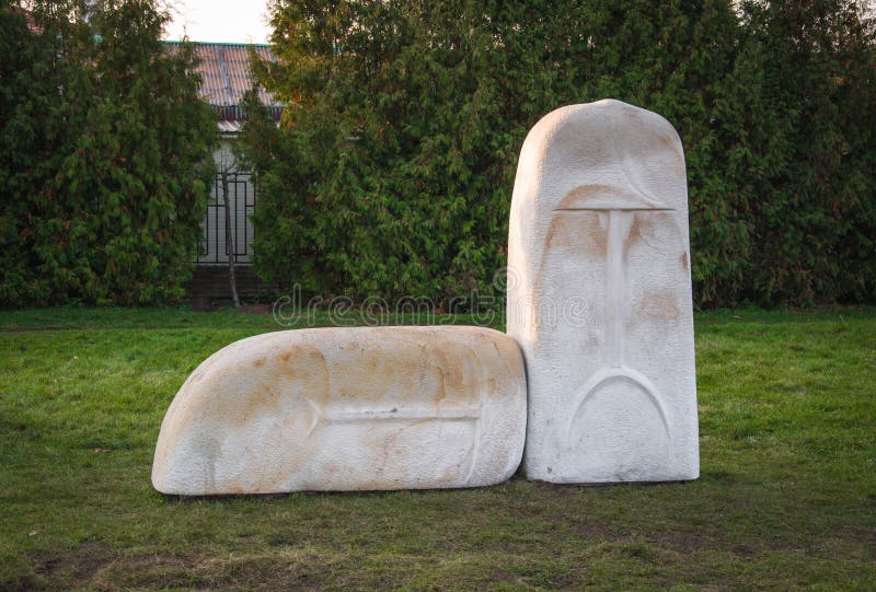 Sculpture, Statue, Grass, Stone Carving Stock Image - Image of monument ...