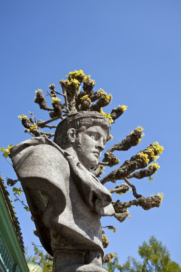 Stone Sculpture at the Palace Sanssouci in Potsdam, Germany Stock Image ...