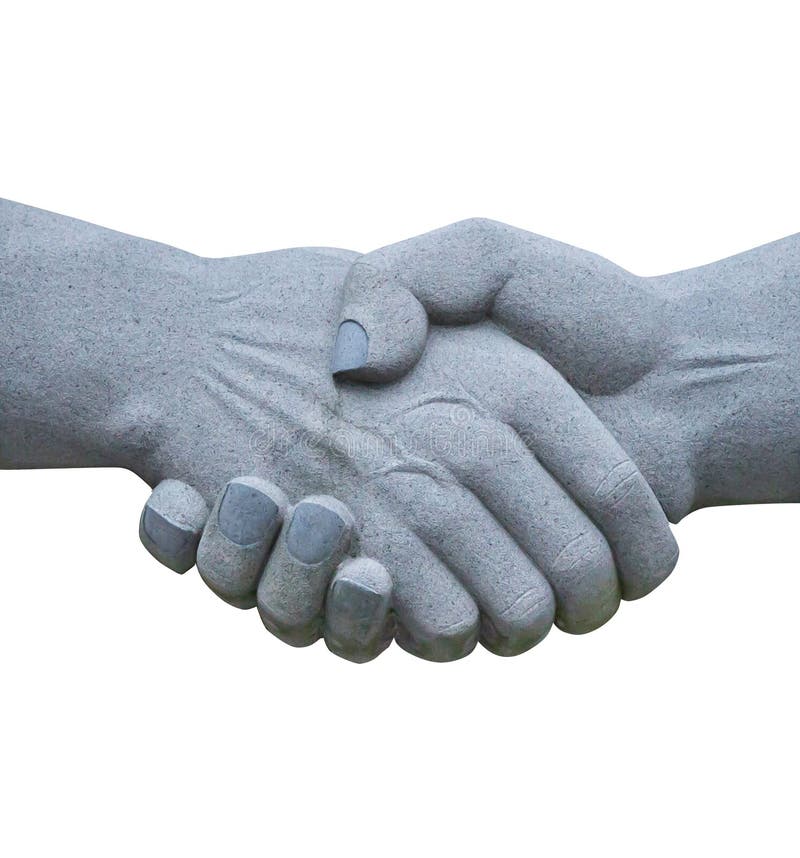 Shaking hands statue editorial image. Image of agree - 152575880