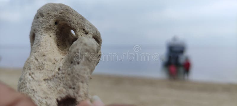 Stone see batu laut stock image. Image of stone, bama - 265035895