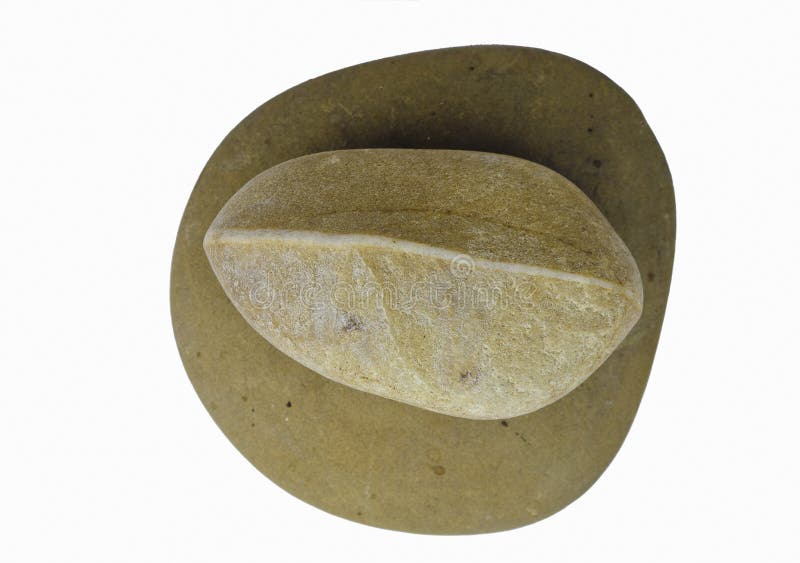 Stone in the Shape of a Leave Stock Image - Image of ridge, stone: 36490795