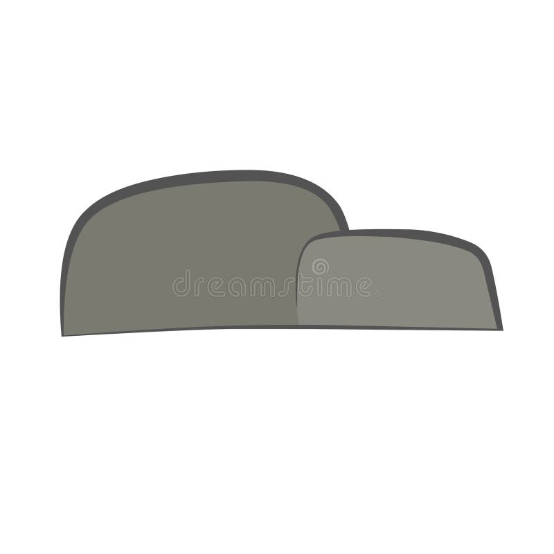 Stone Shape Abstract Natural Decorative Background. Stock Vector ...