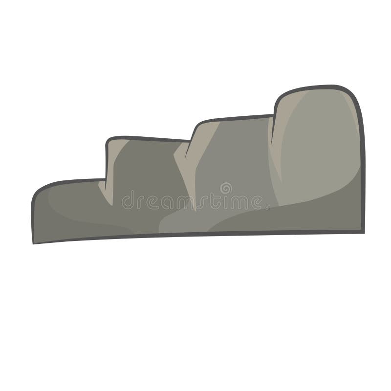 Stone Shape Abstract Natural Decorative Background. Stock Vector ...