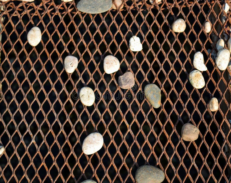Stone Sieve at Construction Site Stock Image - Image of construction ...