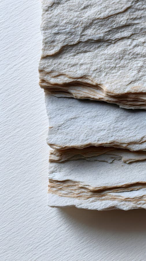 Weathered Stone Slabs Layering Vertically, Revealing Rough Surfaces and ...