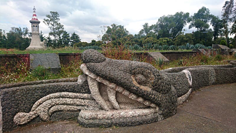 Stone Snake stock image. Image of stone, cloudy, clouds - 101982167