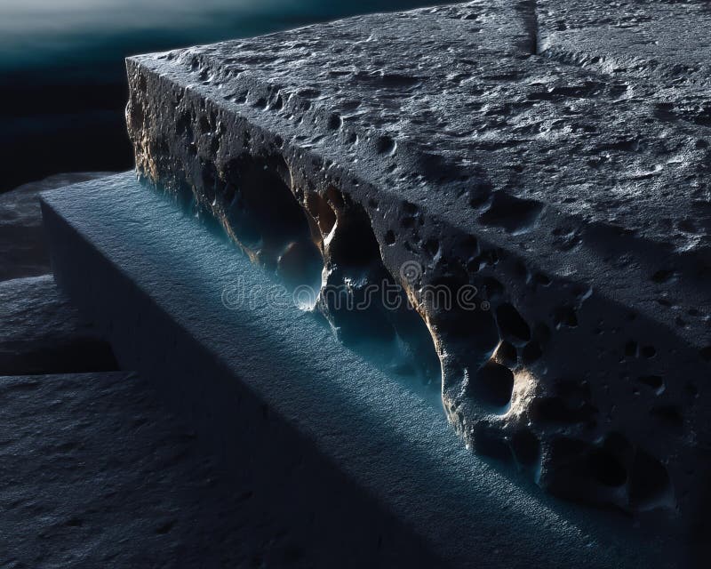 Stone Soft Porous Concept, Textured Surface with Intricate Patterns and ...