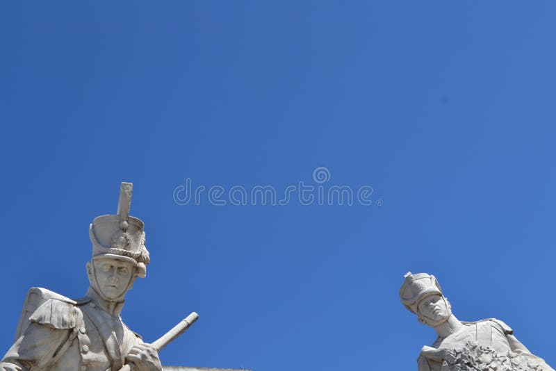 Stone Soldiers stock photo. Image of argentina, look - 158056676