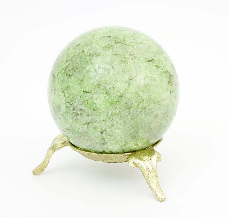 Stone sphere stock photo. Image of close, luxury, green - 12773536