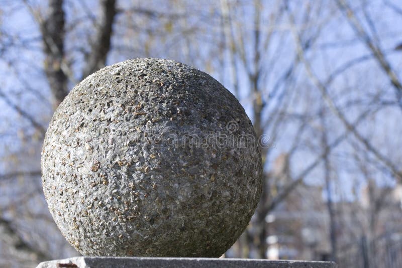 Stone sphere stock image. Image of geometric, sphere, forming - 2087729