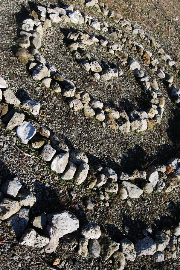 Stone spiral abstract stock photo. Image of circle, spiral - 30261698