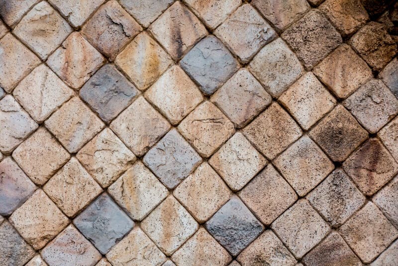 Square Block Rock Wall Texture Background Stock Image - Image of stone ...