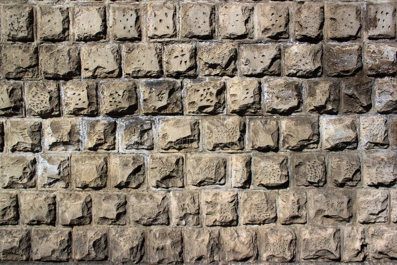 Stone Square Slabs Wall Pattern Stock Image - Image of brick, surface ...