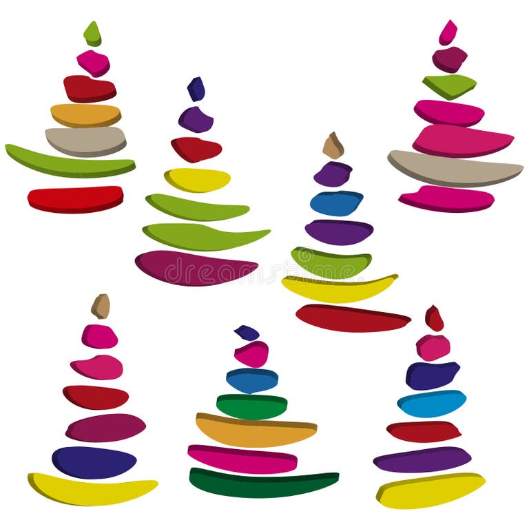 Decorative Tree Shapes Stock Illustrations – 14,769 Decorative Tree ...