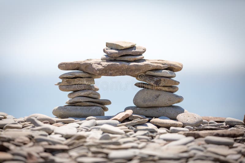 Stone Stack stock image. Image of pebble, stability - 100091109