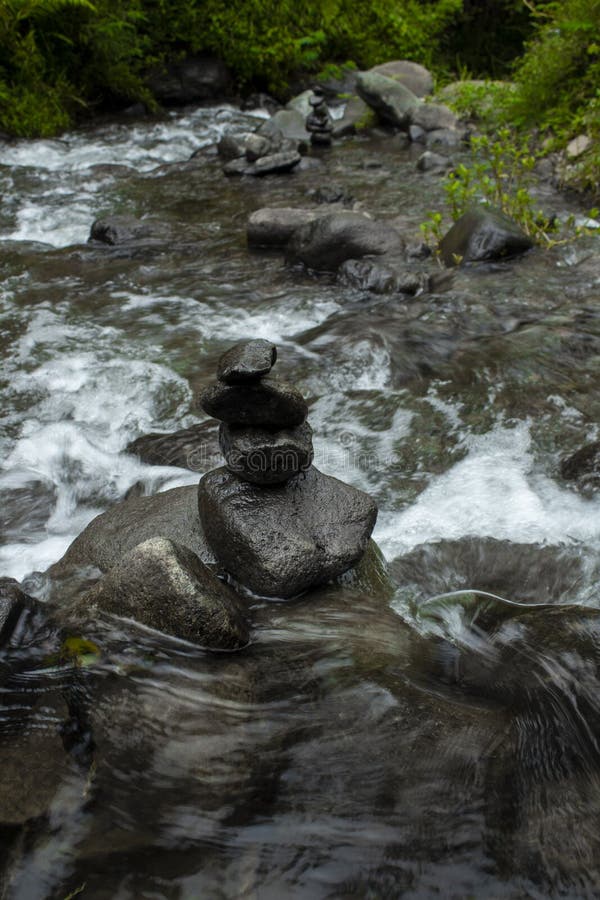 Rocks in the river stock photo. Image of rocks, harmony - 237116540