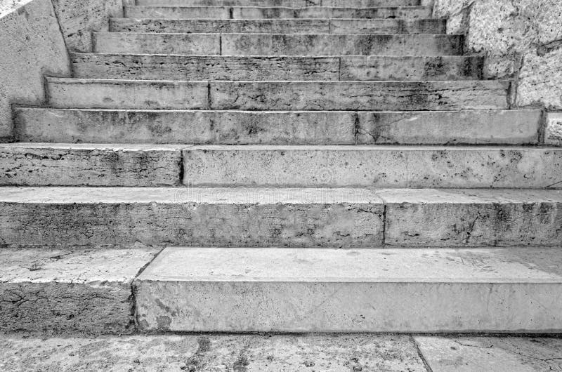 Staircase of Gray Long Steps Texture for Background Stock Image - Image ...